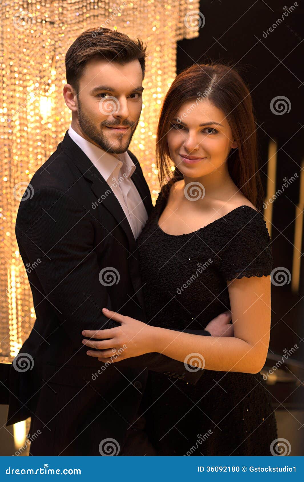 Beautiful couple. stock photo. Image of adult, closeto - 36092180