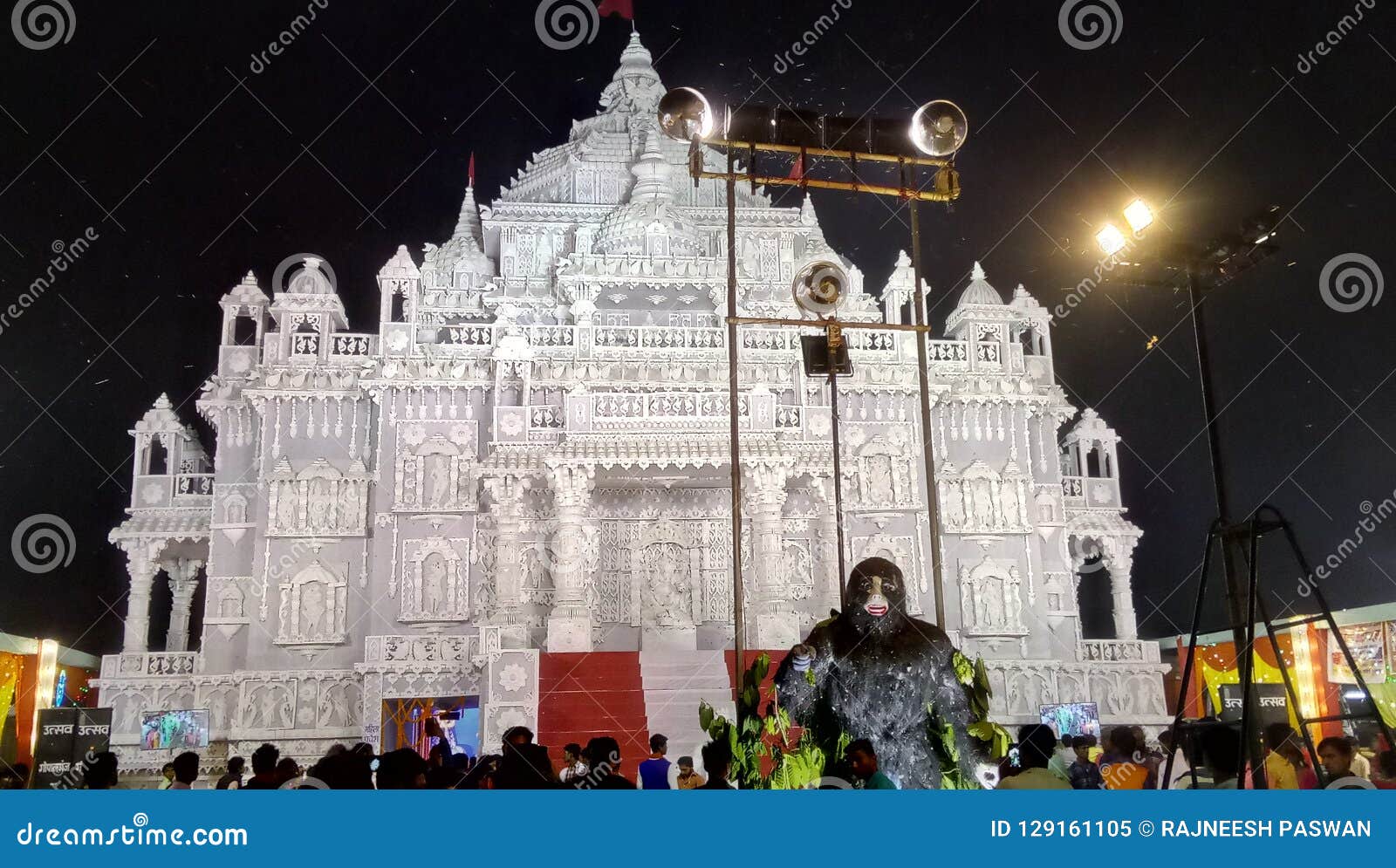 Beautiful Craft of Durga Puja Editorial Image - Image of puja, craft ...