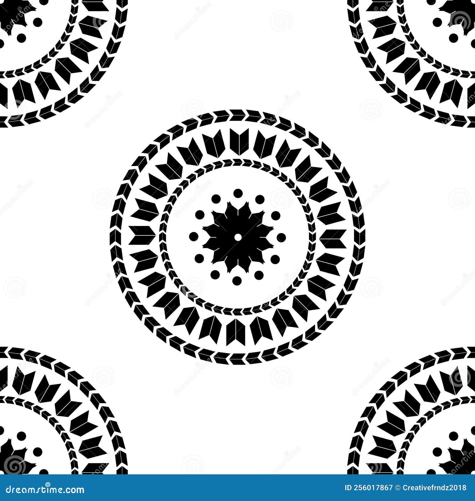 Beautiful Creative Vector Fabric Patterns Design Stock Illustration ...