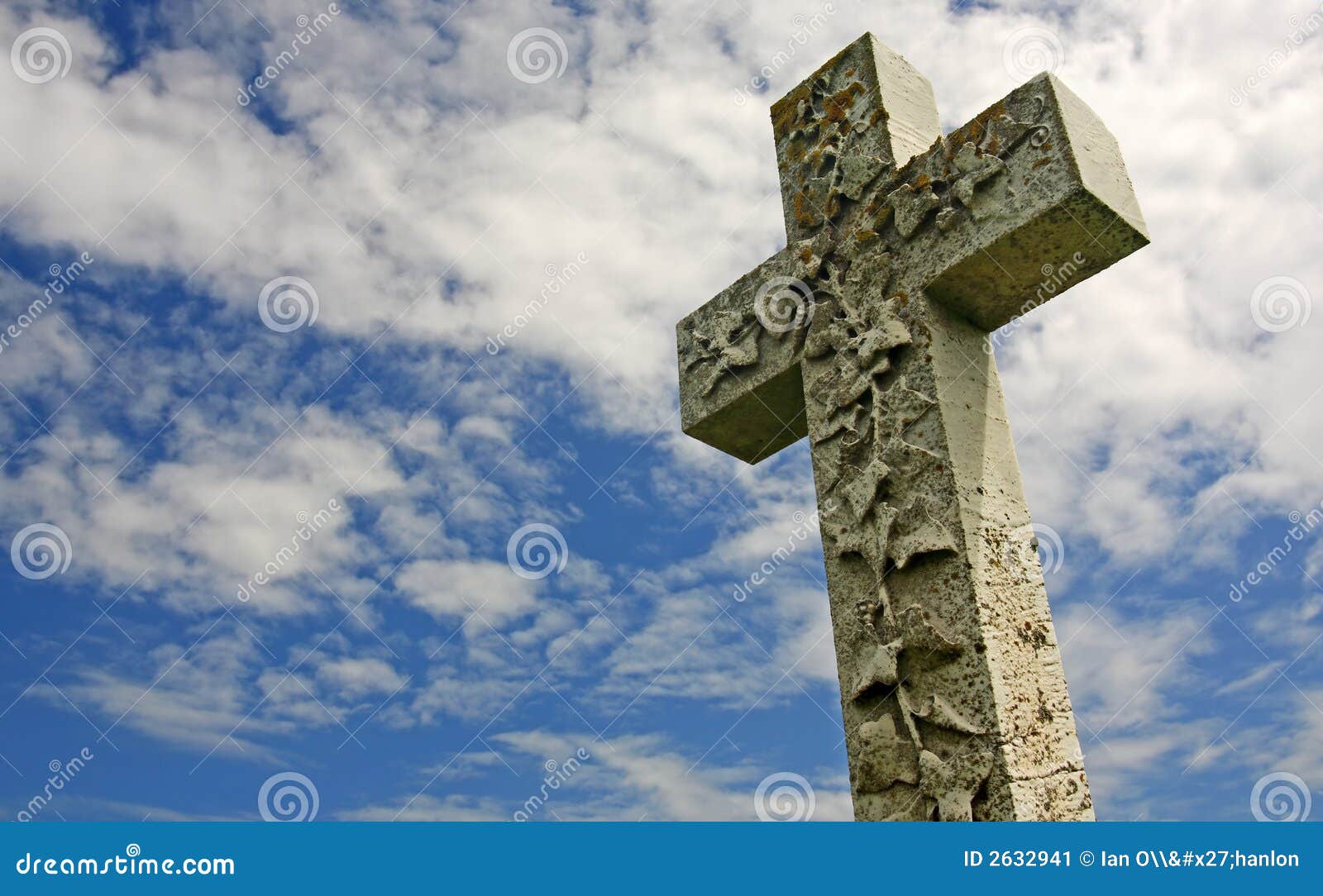 Beautiful cross stock image. Image of heaven, grave, cloud - 2632941
