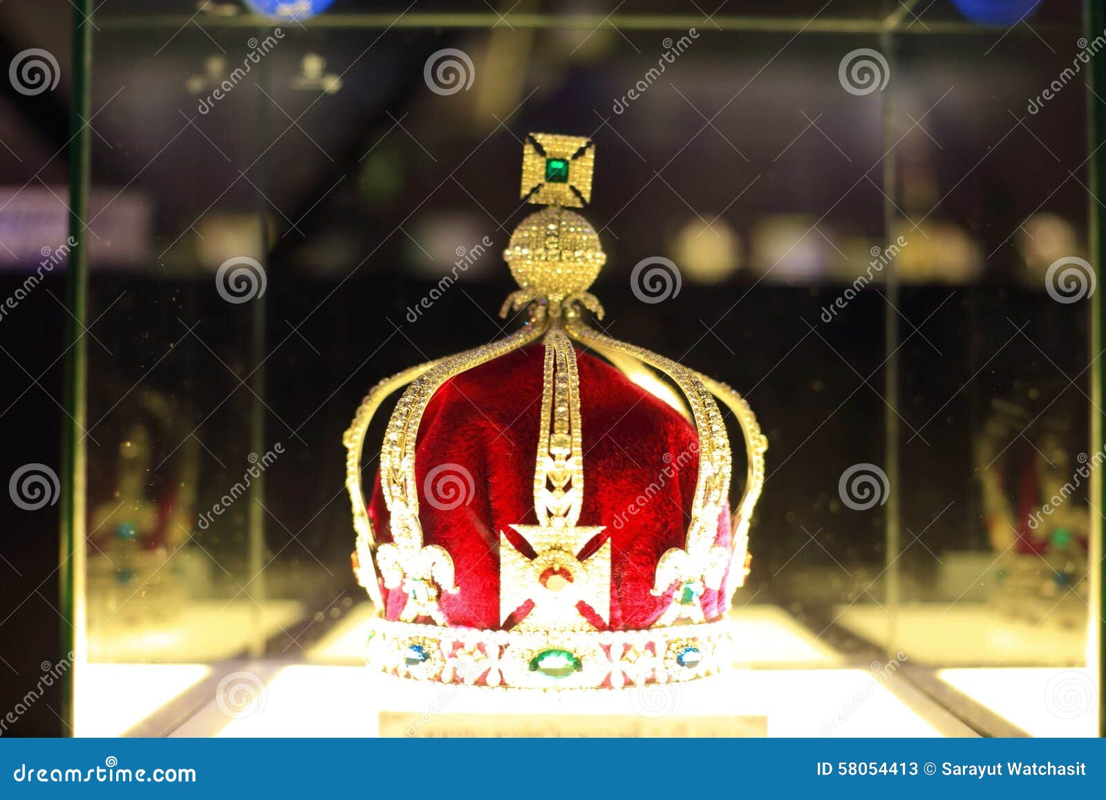 Beautiful crown stock image. Image of crown, decorate - 58054413