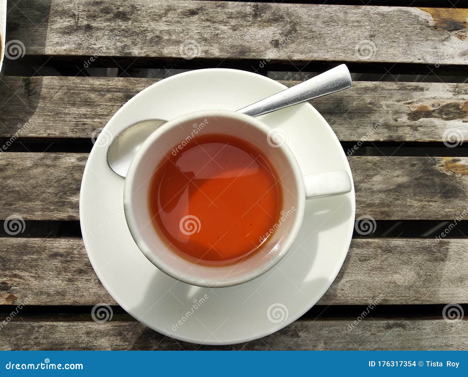 A Beautiful Cup of Tea stock photo. Image of simple - 176317354