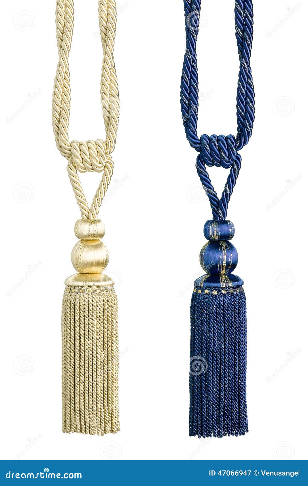 Beautiful curtain tassels stock image. Image of railing - 47066947