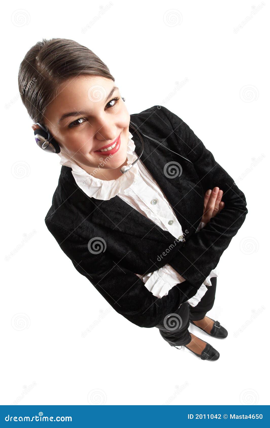 Beautiful Customer Representative Stock Photo - Image of customer ...