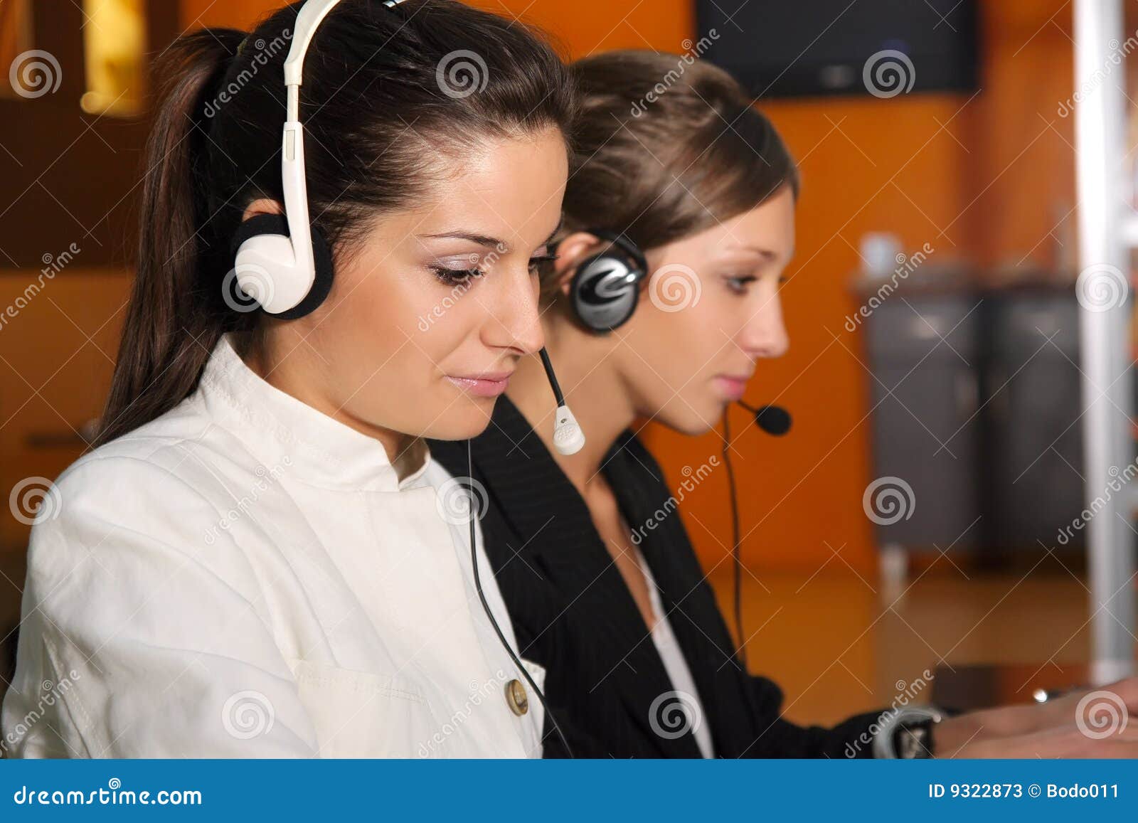 Beautiful customer service stock image. Image of communicate - 9322873