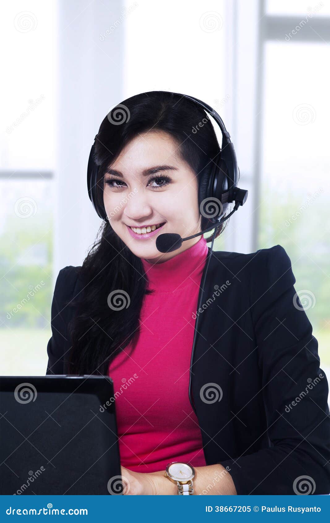 Beautiful customer service stock image. Image of communication - 38667205