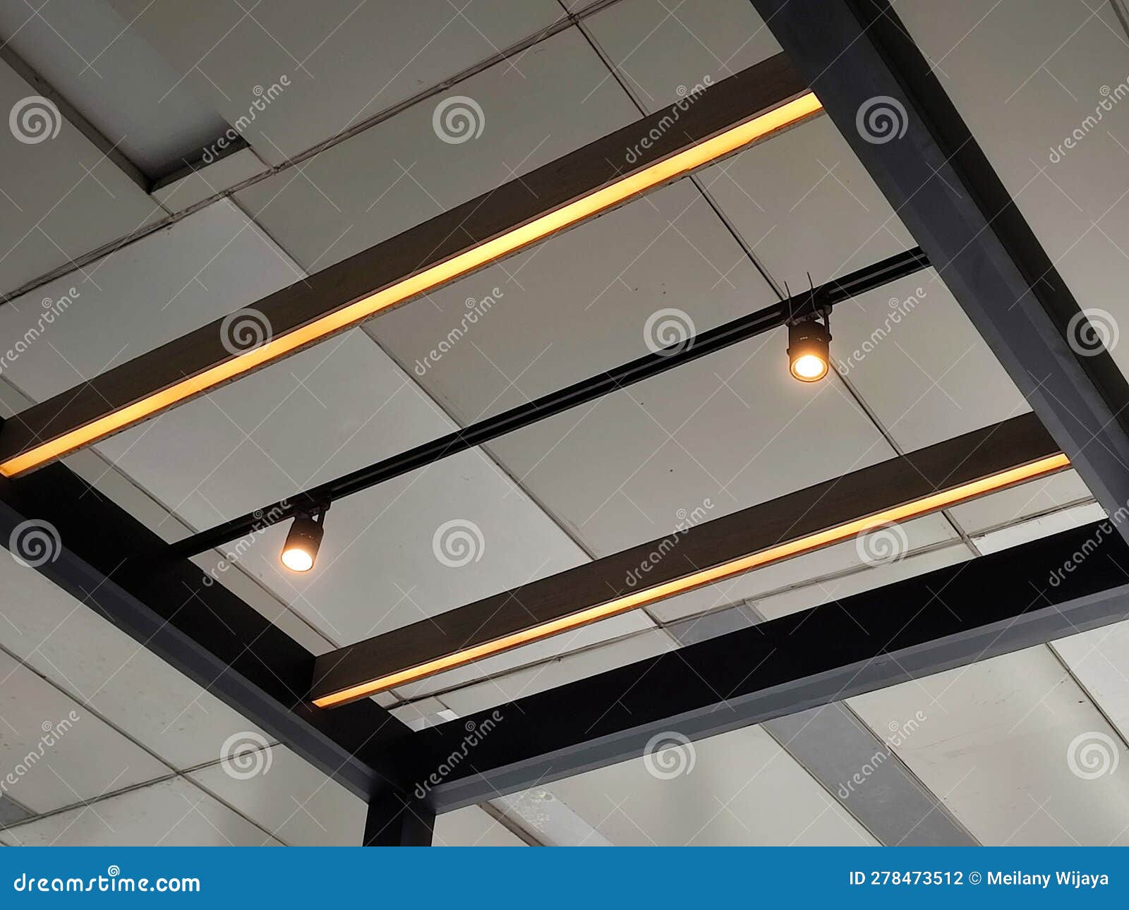 Beautiful and Cute Emoticon Ceiling Lighting Stock Photo - Image of ...