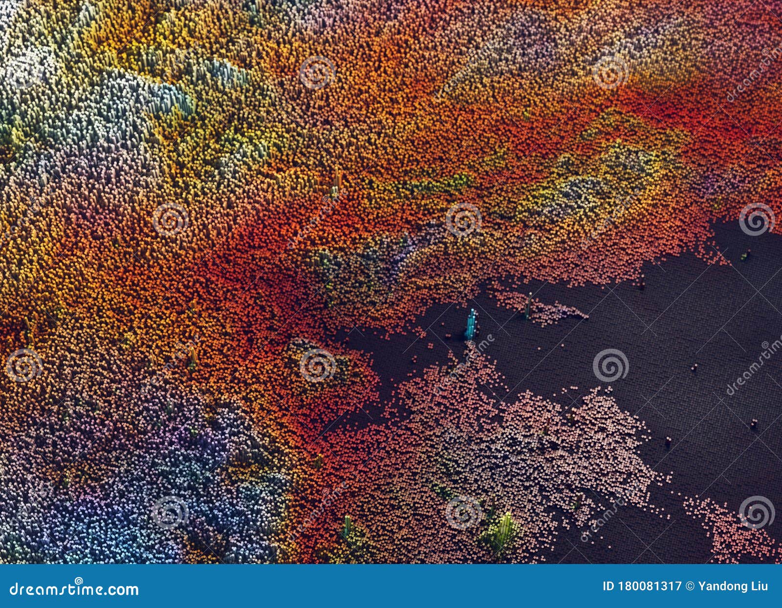 Beautiful 3D Graphics, 3D Synthetic Solid Graphics, Mountains Stock ...