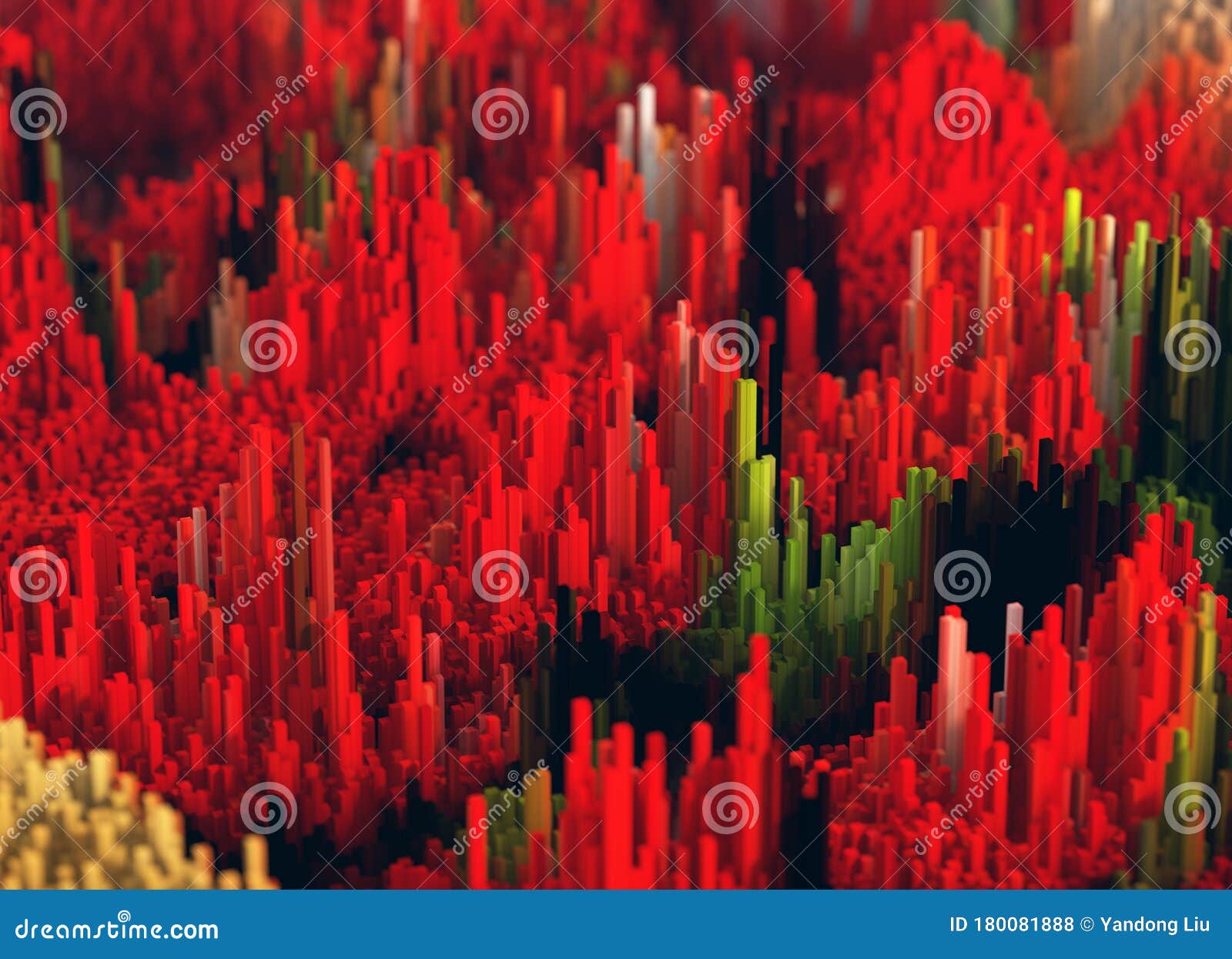 Beautiful 3D Graphics, 3D Synthetic Solid Graphics, Mountains Stock ...