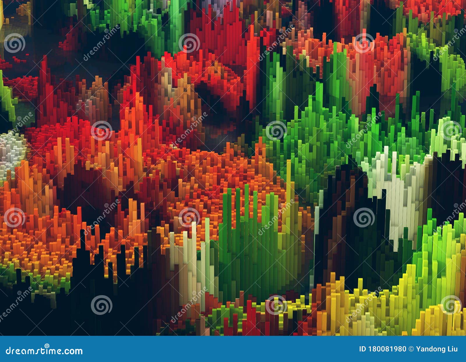 Beautiful 3D Graphics, 3D Synthetic Solid Graphics, Mountains Stock ...
