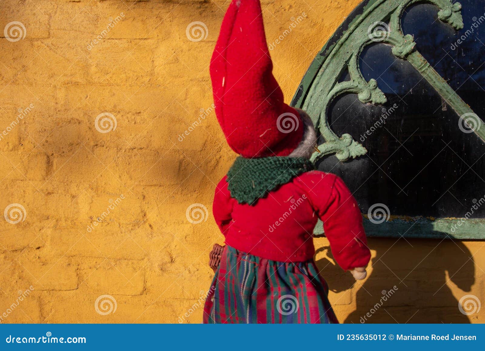 The Beautiful Danish Christmas Elf Stock Photo - Image of little ...
