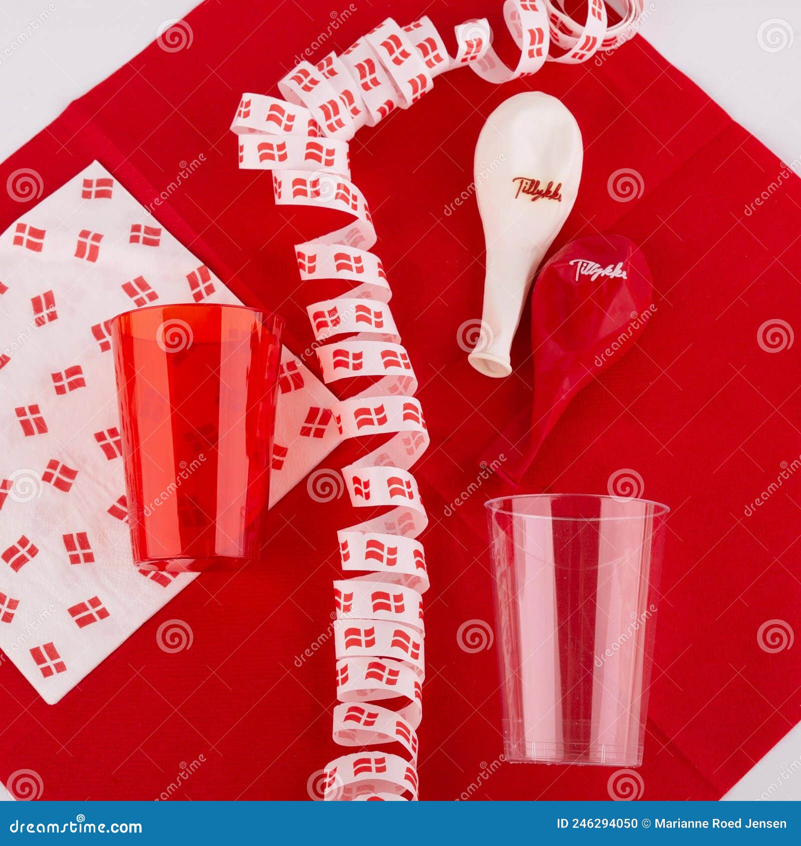 The Beautiful Danish Student Party Articles Stock Photo - Image of ...