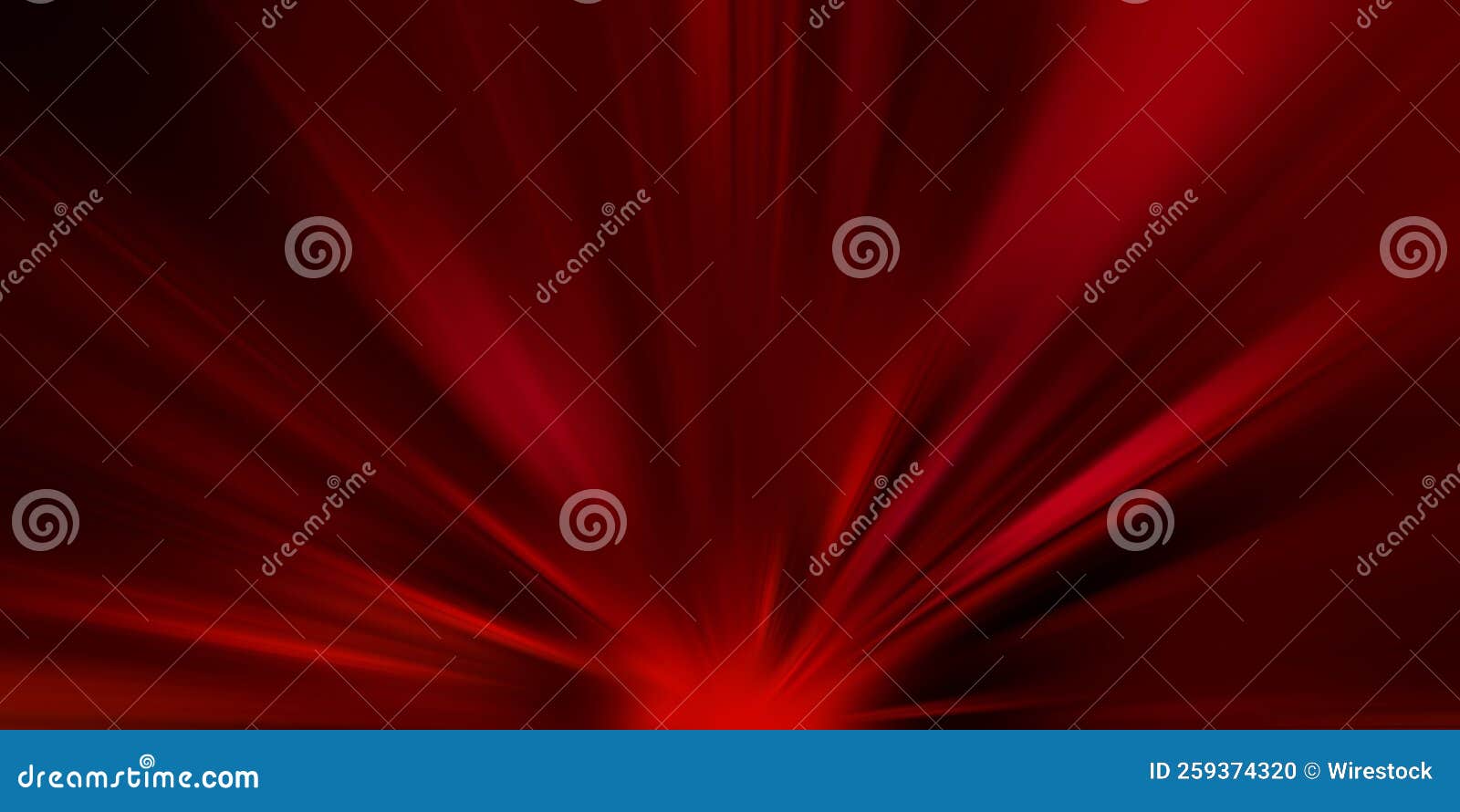 Abstract Red Sunbeam Burst of Light Stock Photo - Image of orange, rays ...