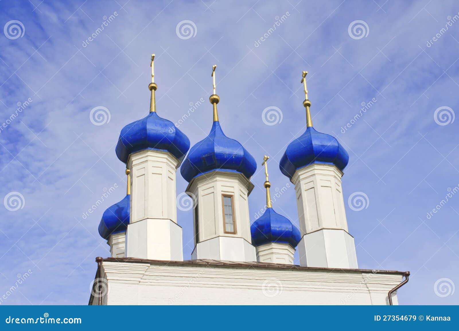Beautiful dark blue domes stock image. Image of christianity - 27354679