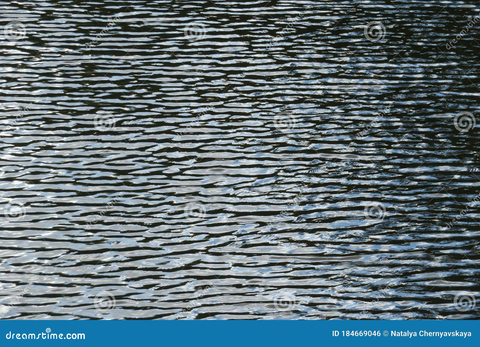 Beautiful Dark River Water Background Stock Photo - Image of glare ...