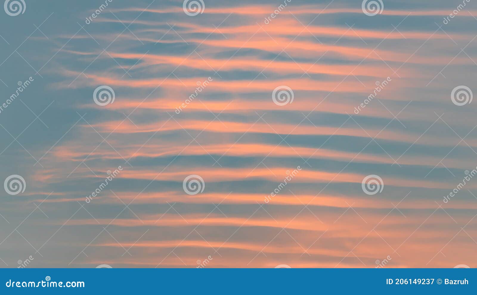 Beautiful Dawn Sky Background Stock Image - Image of environment ...