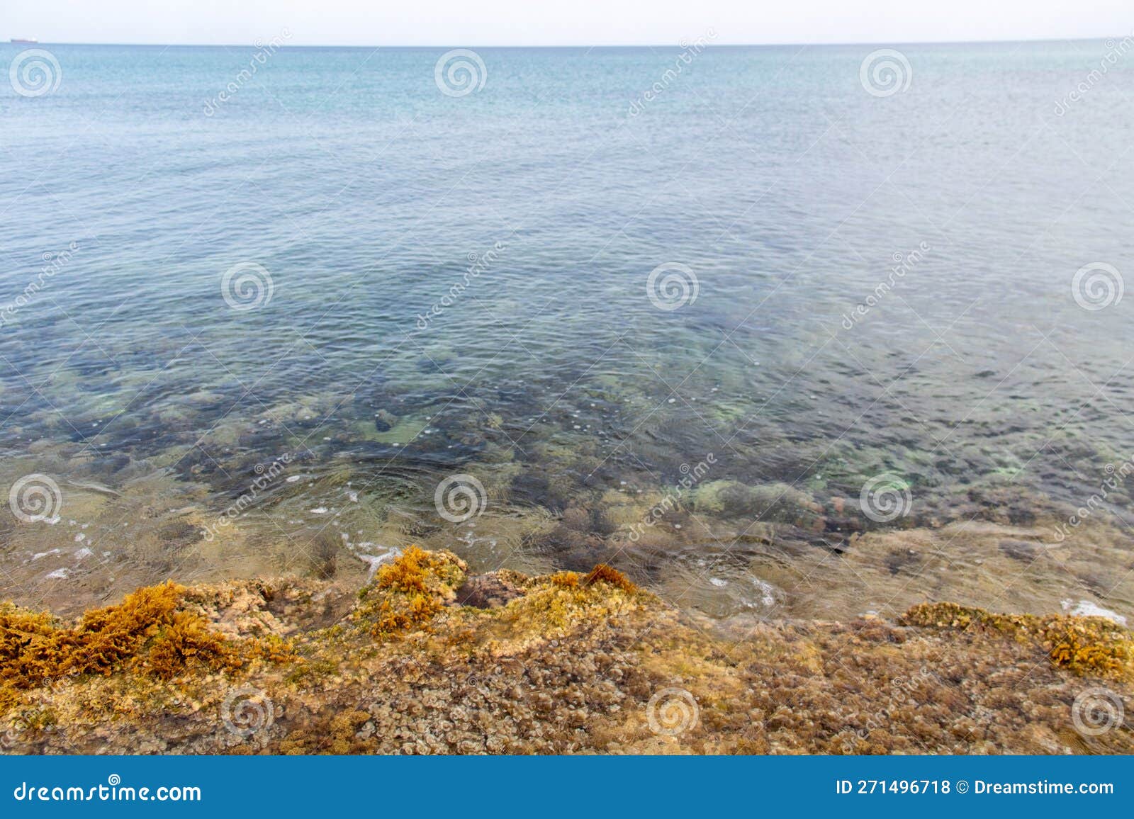 Beautiful Day on the Beach in Rimel, Bizerte, Tunisia Stock Photo ...