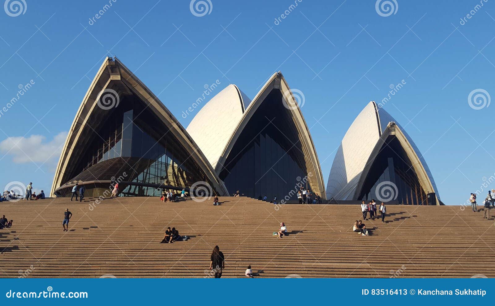 Beautiful Day at Sydney Opera House Editorial Stock Photo - Image of ...