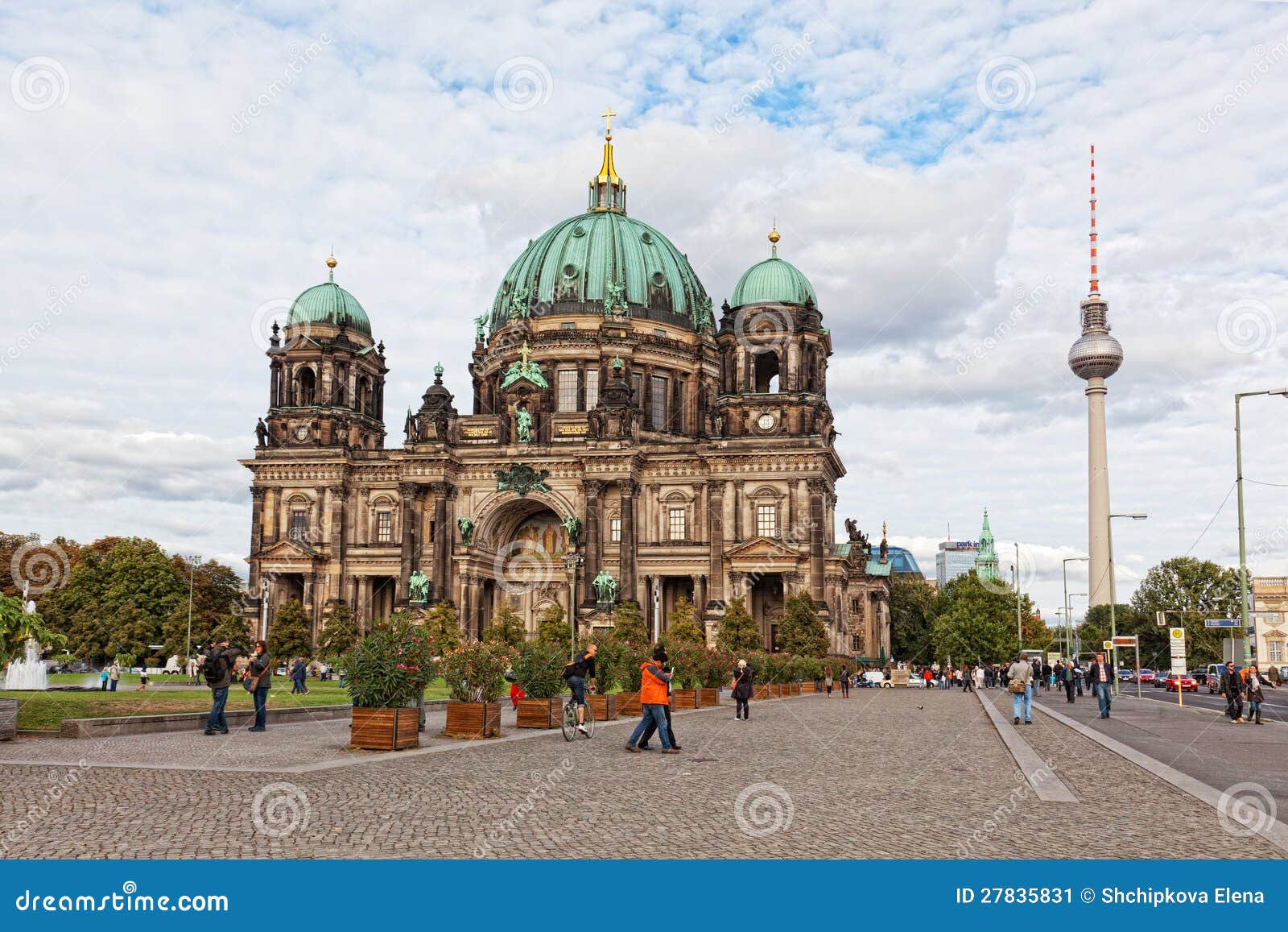 Beautiful Day View of Berlin Cathedral Editorial Photo - Image of ...