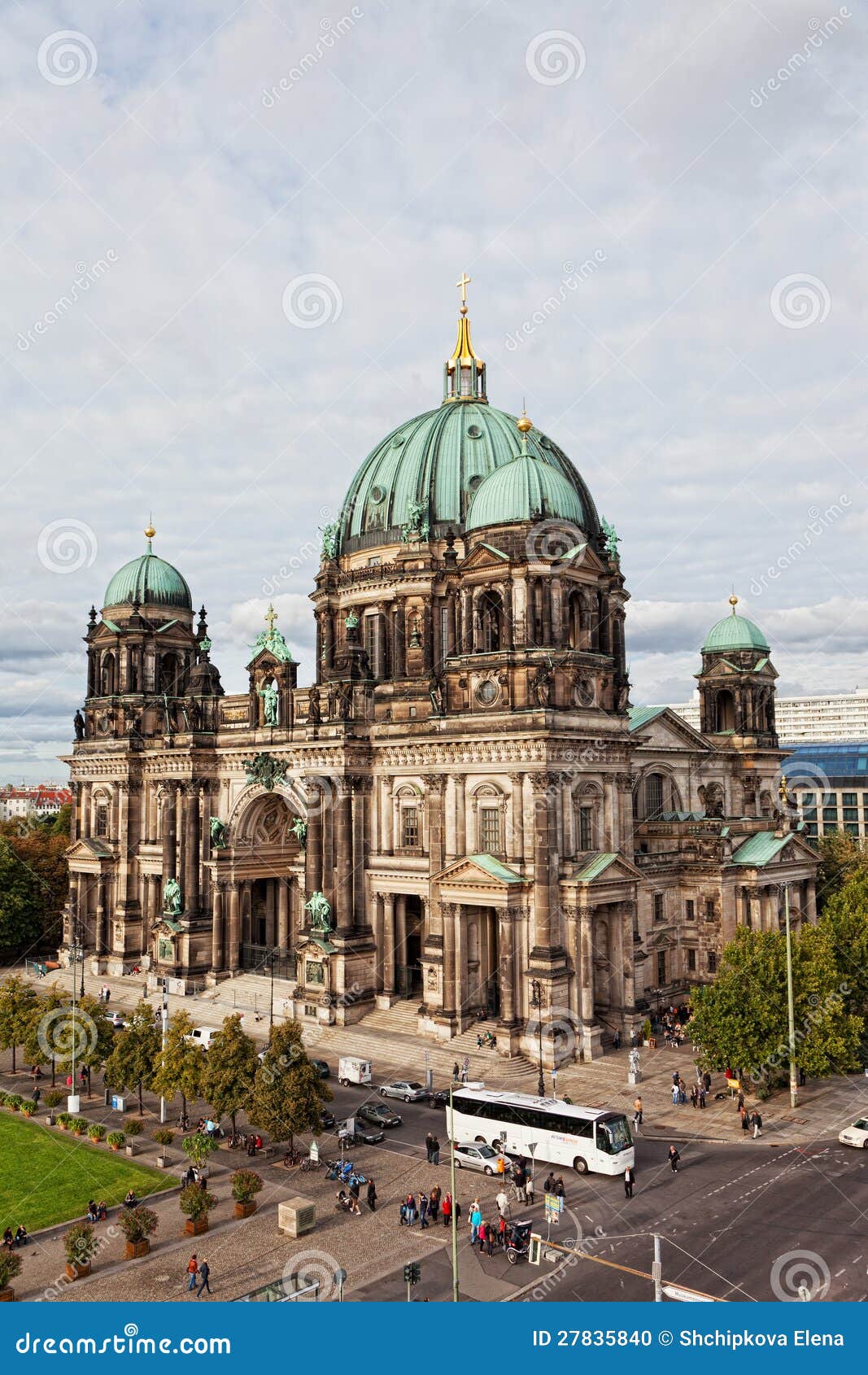 Beautiful Day View of Berlin Cathedral Editorial Image - Image of ...