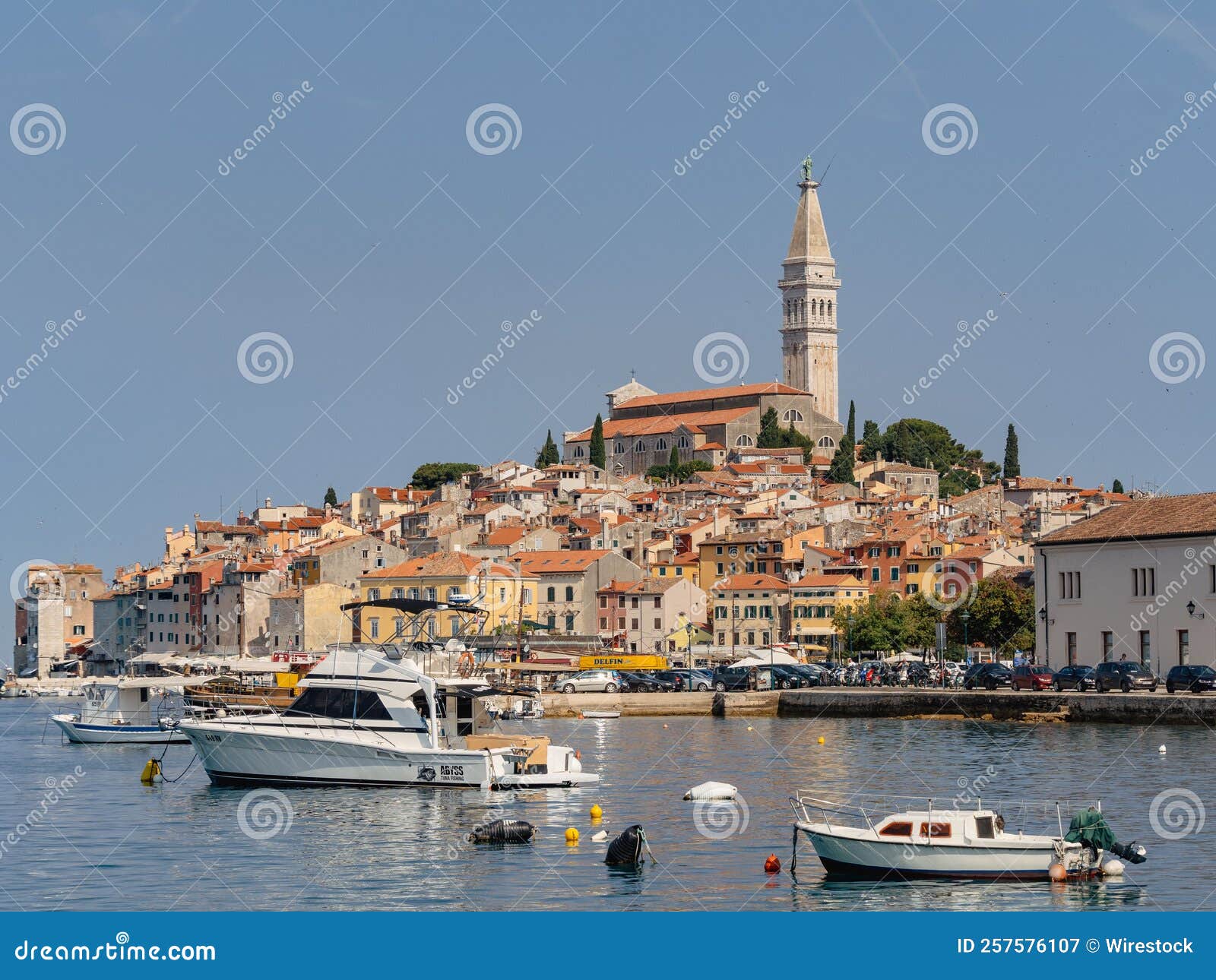 Beautiful Daytime View of Rovinj, Croatia Editorial Photography - Image ...