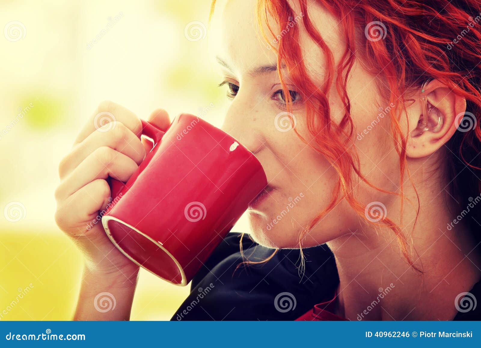Beautiful deaf woman stock photo. Image of happiness - 40962246