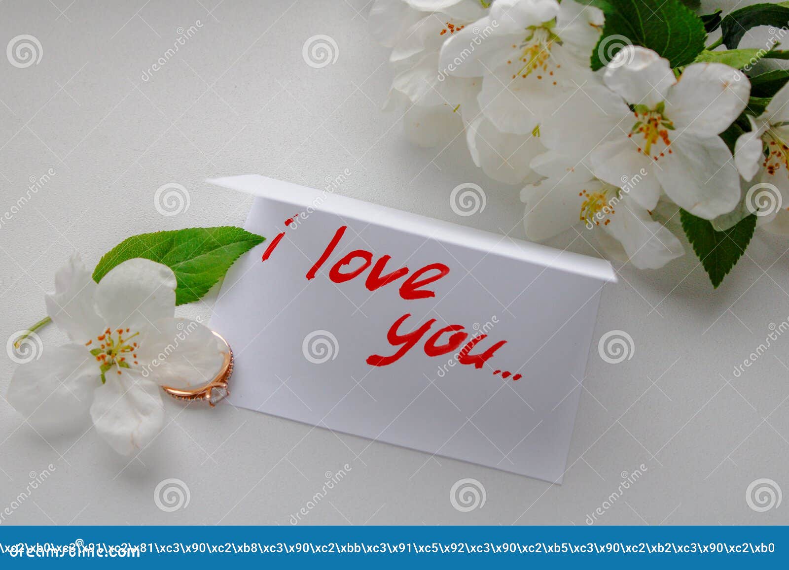 Declaration of love stock photo. Image of heart, card - 182953258
