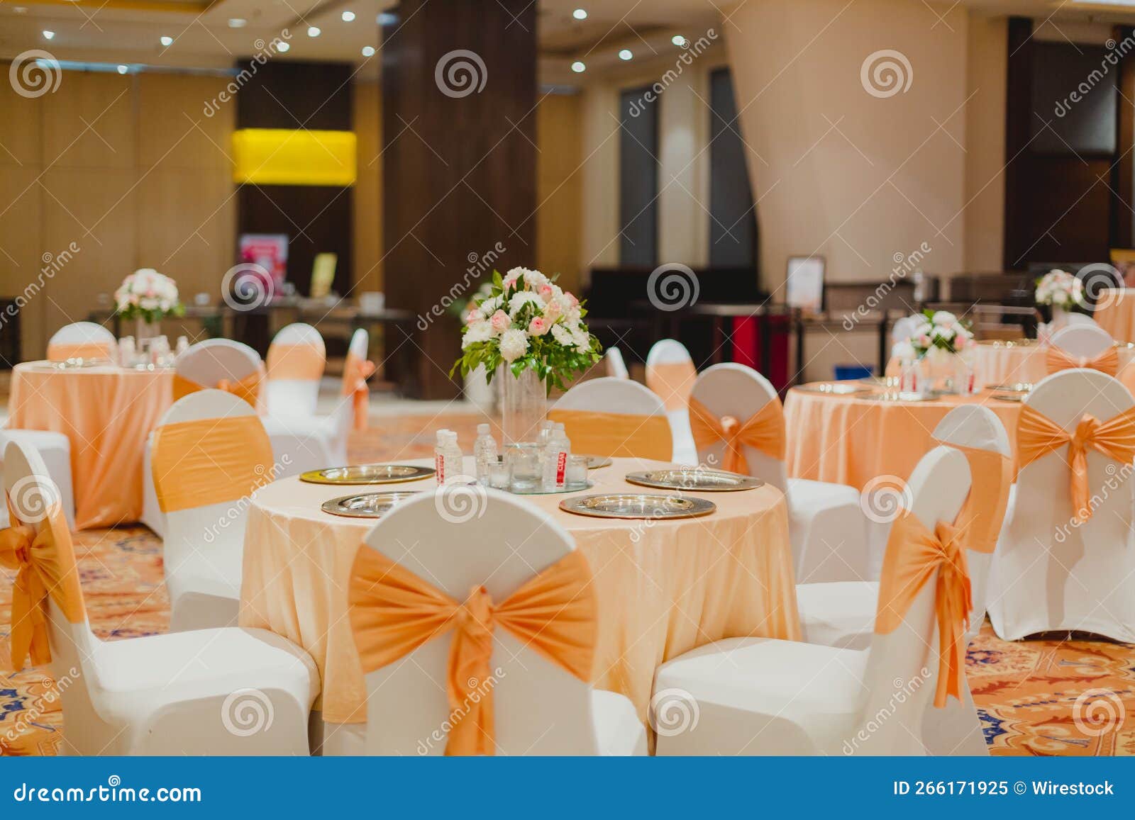 The Beautiful Decorations Cultural Program Stock Image - Image of ...