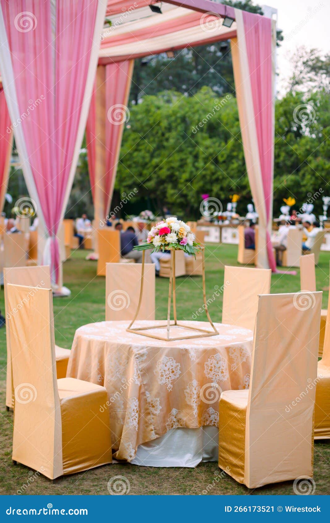 The Beautiful Decorations Cultural Program Stock Image - Image of house ...