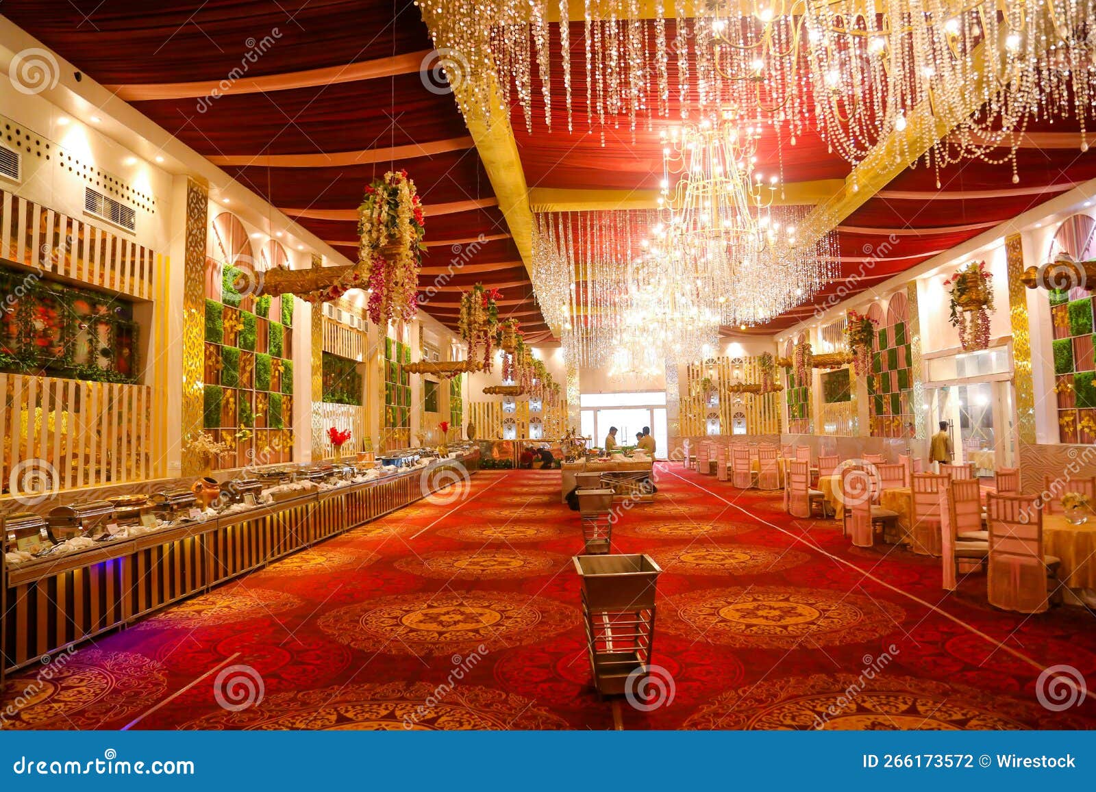 The Beautiful Decorations Cultural Program Stock Photo - Image of city ...