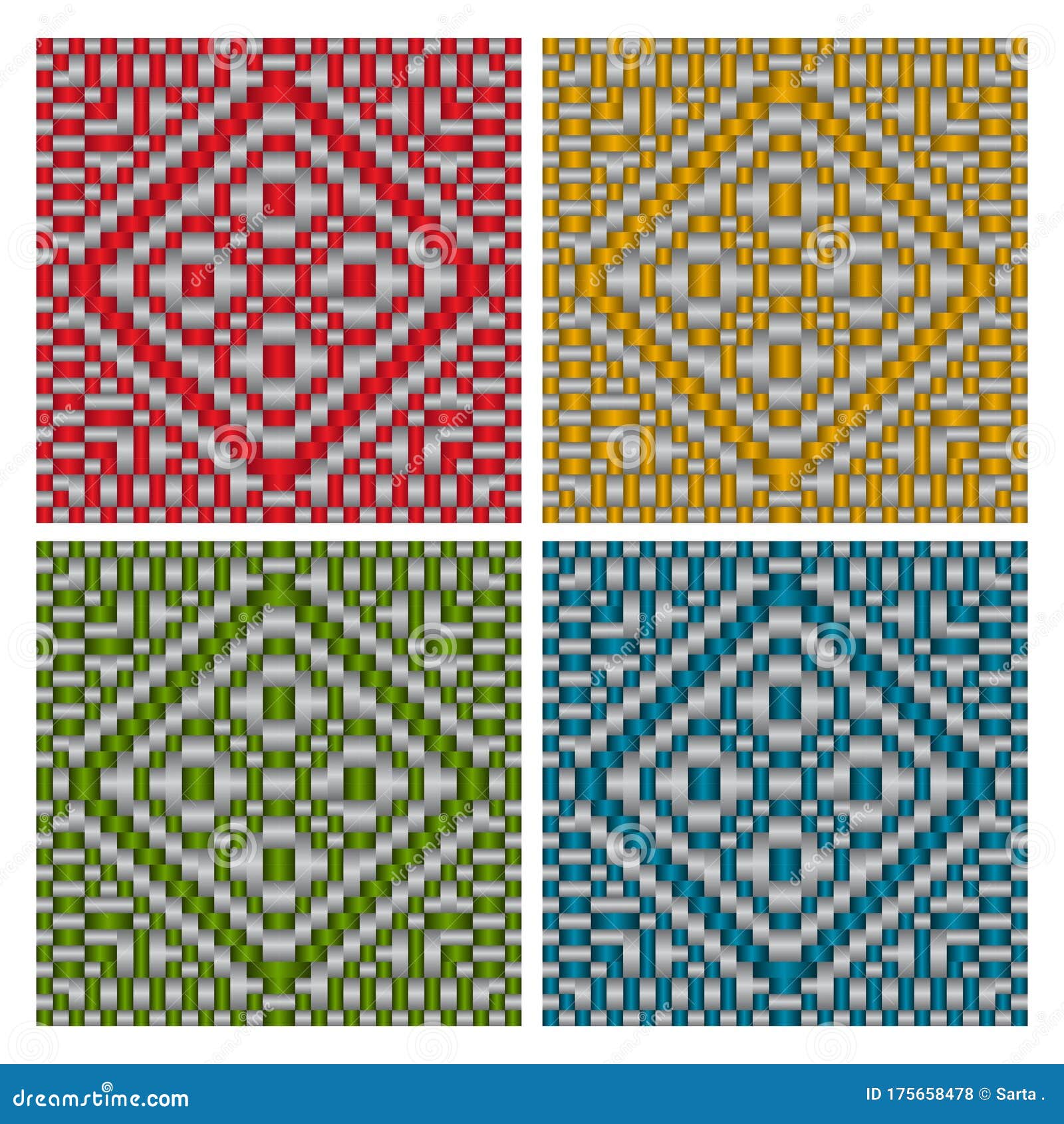 Beautiful Decorative Ethnic Woven Anyaman Background Texture 5 Stock ...