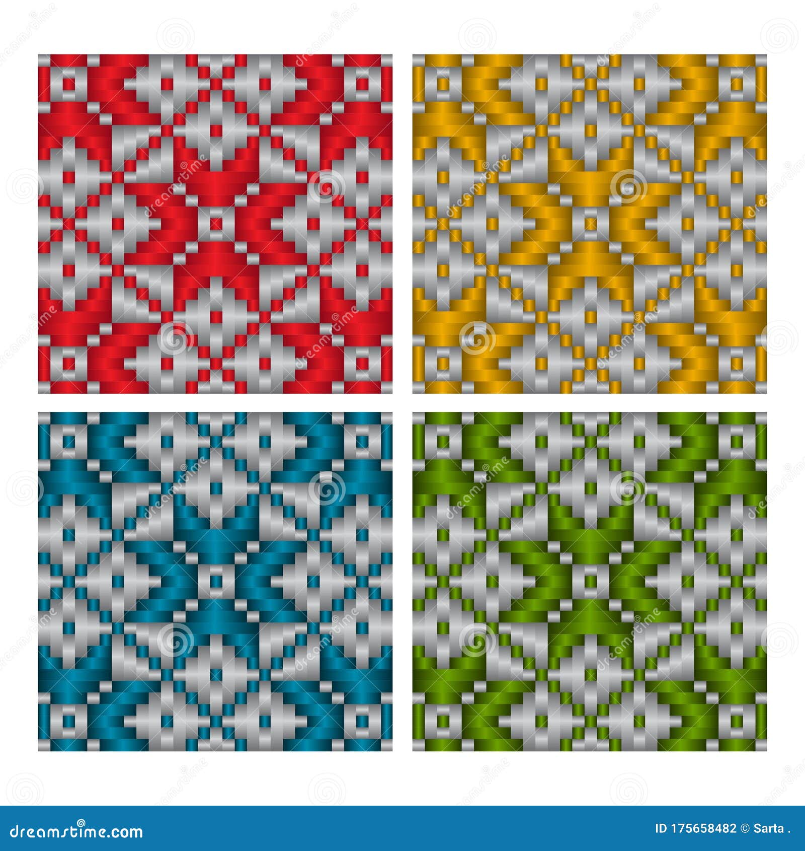 Beautiful Decorative Ethnic Woven Anyaman Background Texture 8 Stock ...