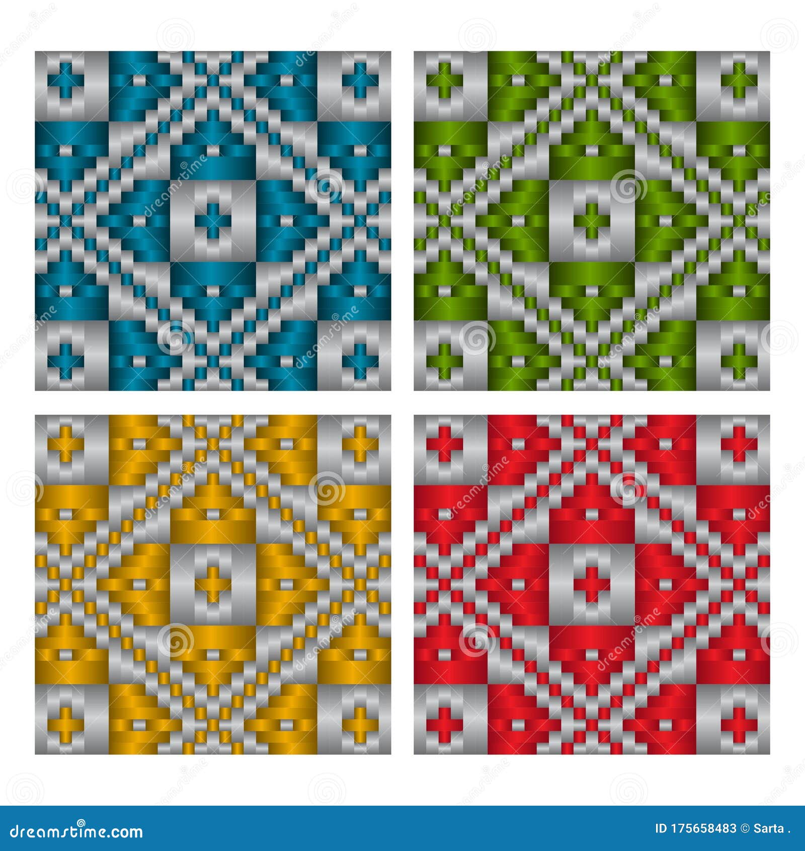 Beautiful Decorative Ethnic Woven Anyaman Background Texture 9 Stock ...