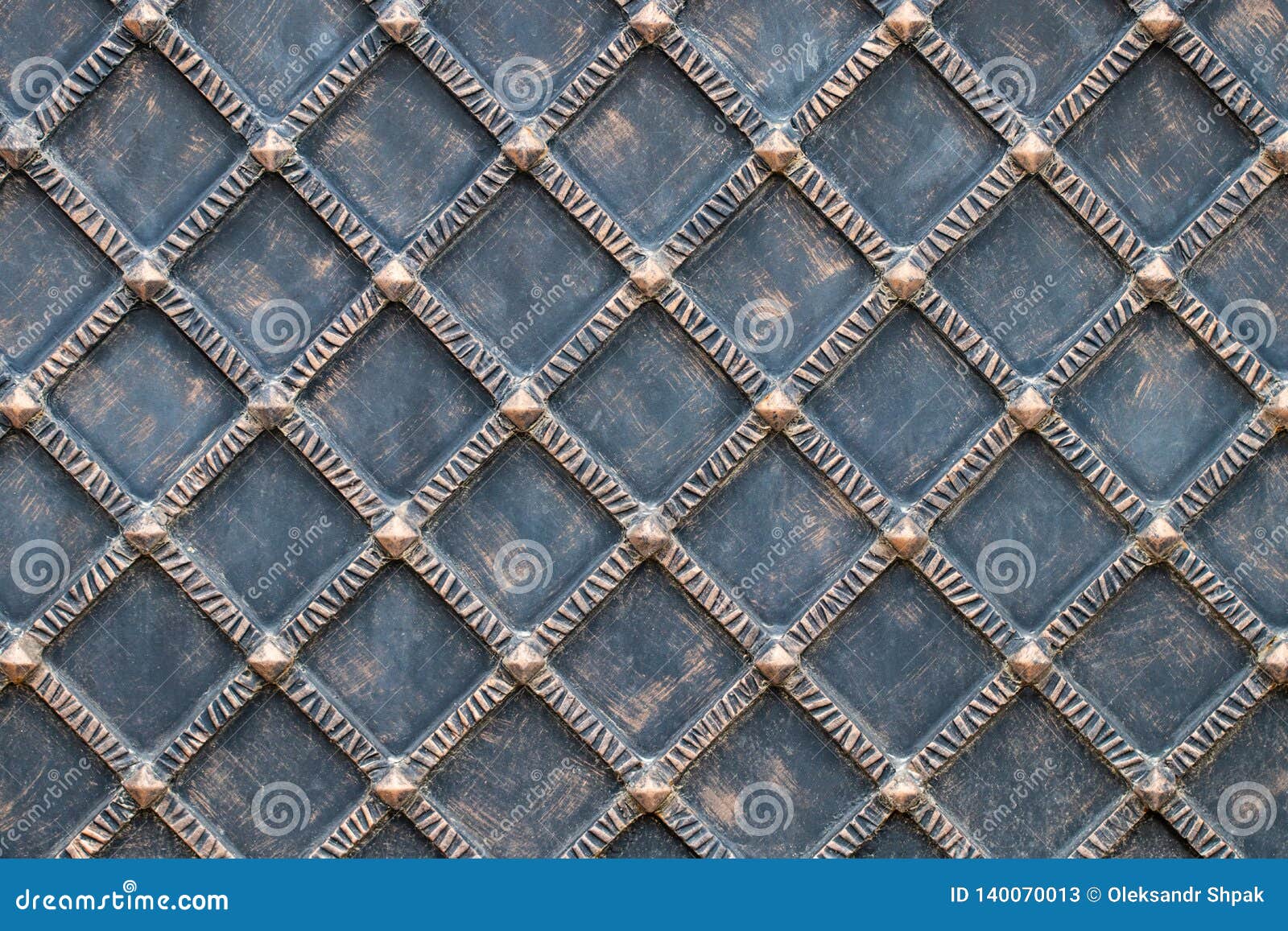 Beautiful Decorative Metal Elements Forged Wrought Iron Gates Stock ...