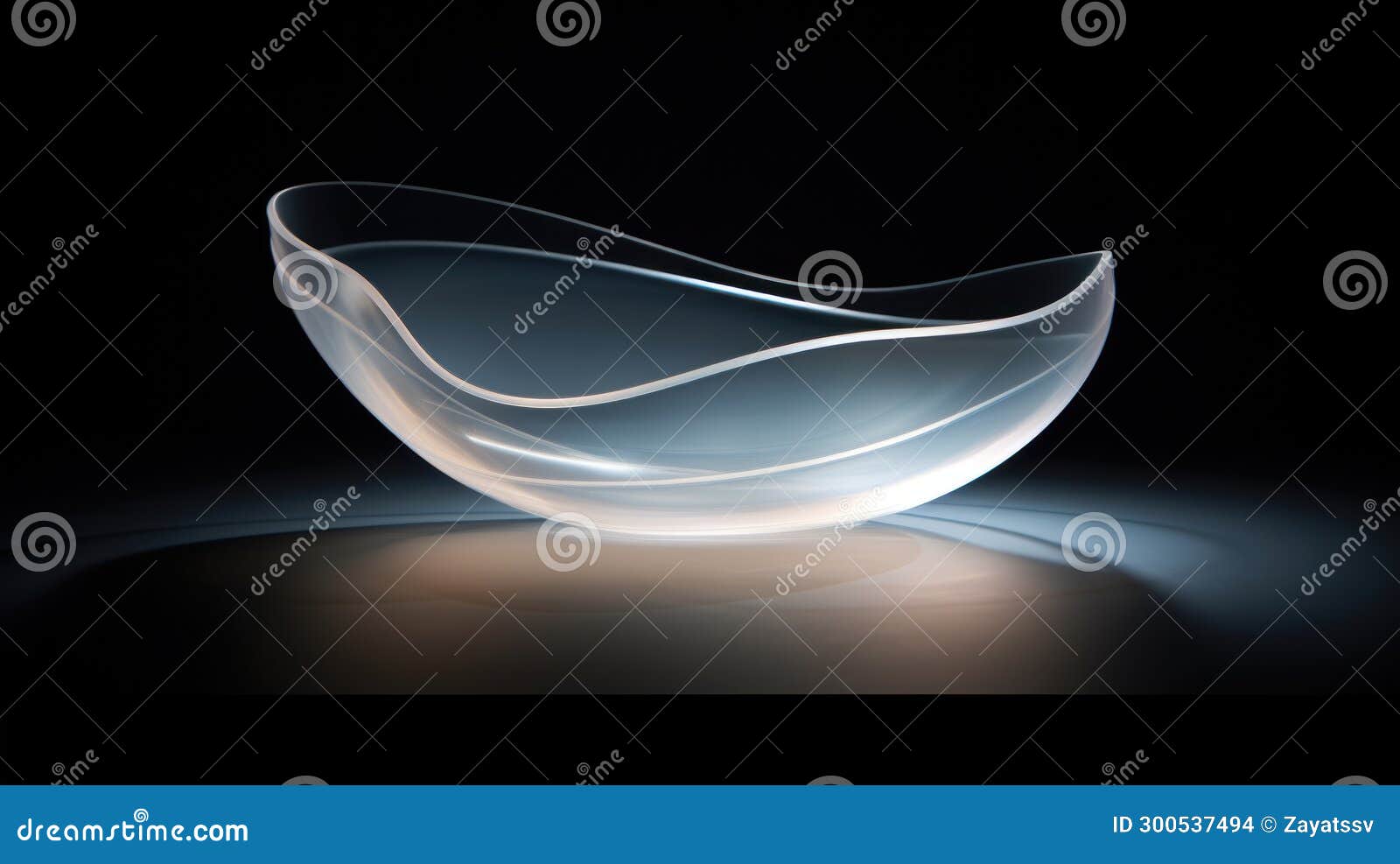 Beautiful Decorative Objects - Transparent Vases Stock Photo - Image of ...