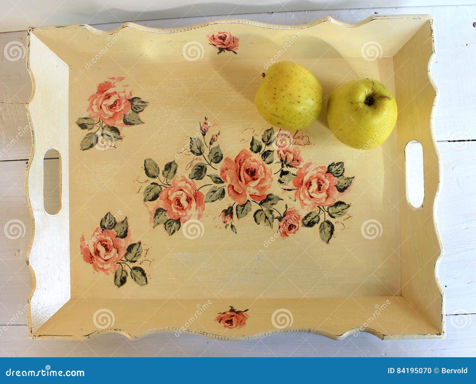 Beautiful Decorative Tray Handmade Stock Photo - Image of natural ...