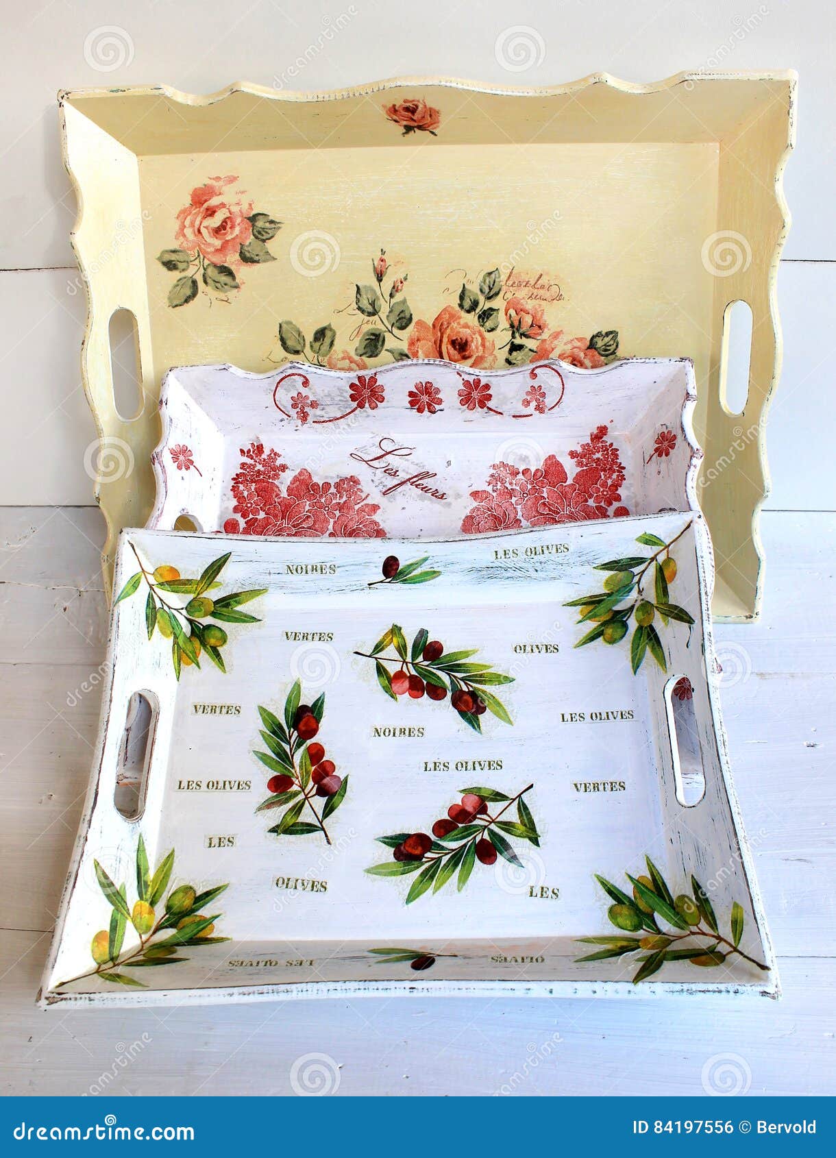 Beautiful Decorative Tray Handmade Stock Photo - Image of decoration ...