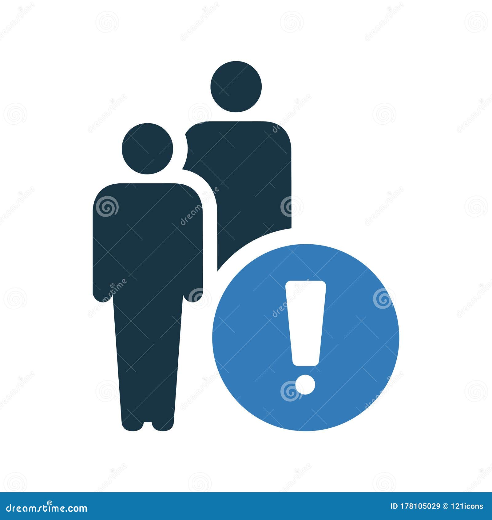 Blacklisted User Vector Icon, Warning, Banned Person, Blacklisted Users ...