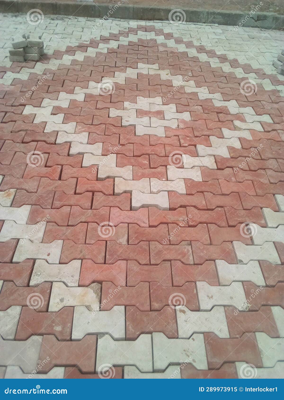 A Beautiful Design from My Interlocking Work Stock Image - Image of ...