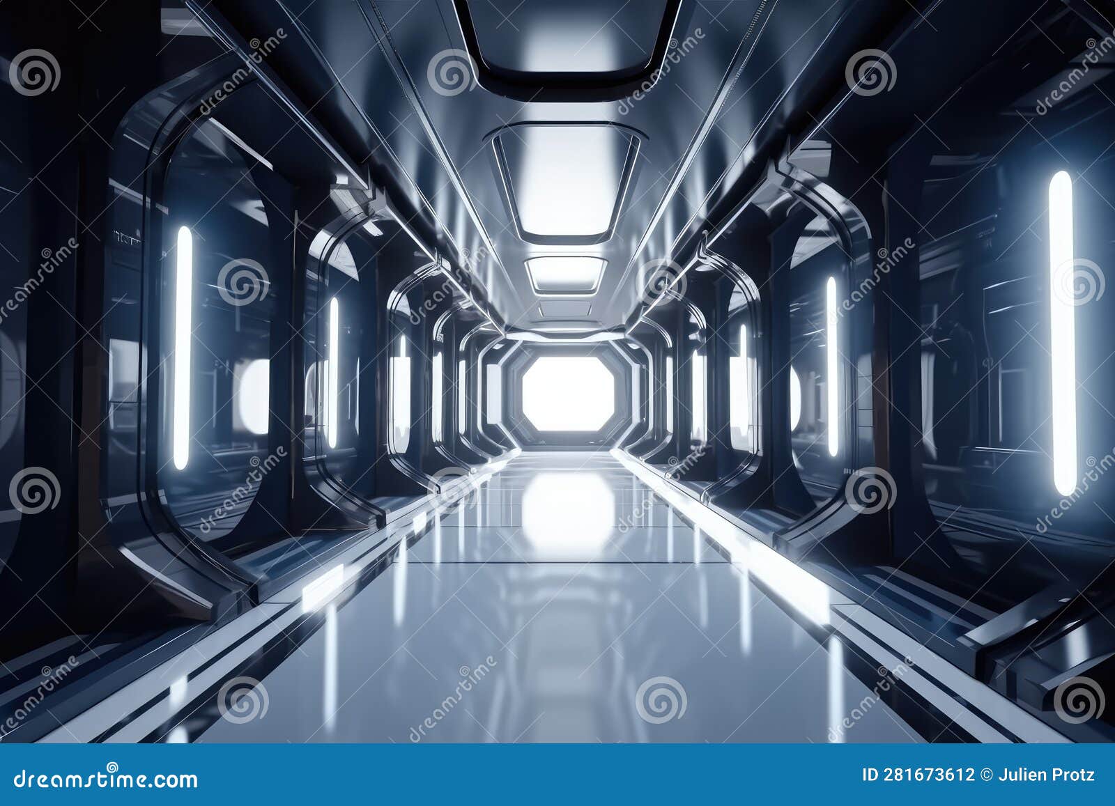 Space Ship Corridor Designs