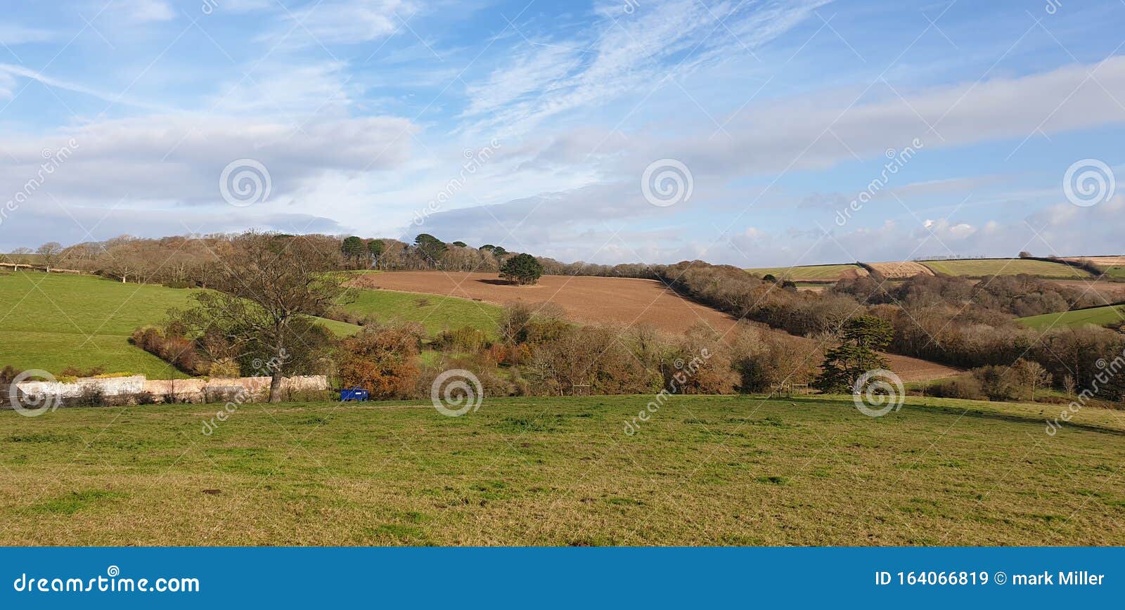 Beautiful Devon Countryside in the UK Stock Image - Image of landscape ...