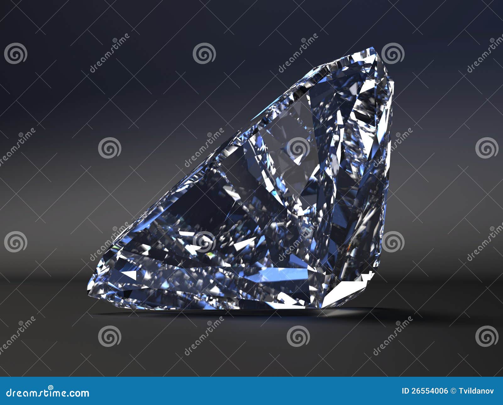 Beautiful diamond render stock photo. Image of color - 26554006