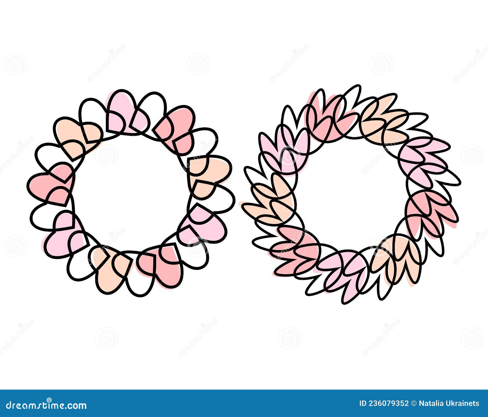 Different colored frames stock vector. Illustration of geometric ...