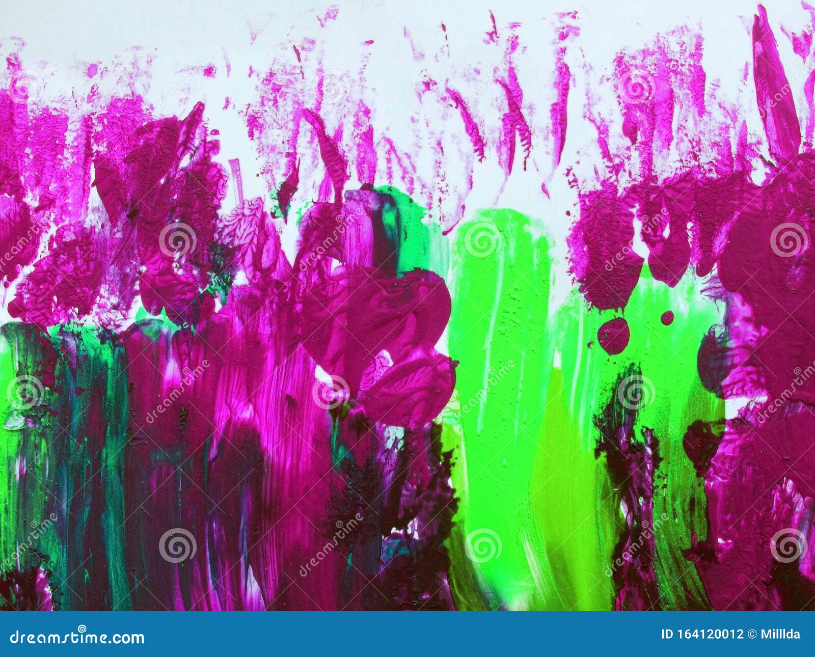 Colorful Painted Wall Surface Texture Stock Photo - Image of colorful ...