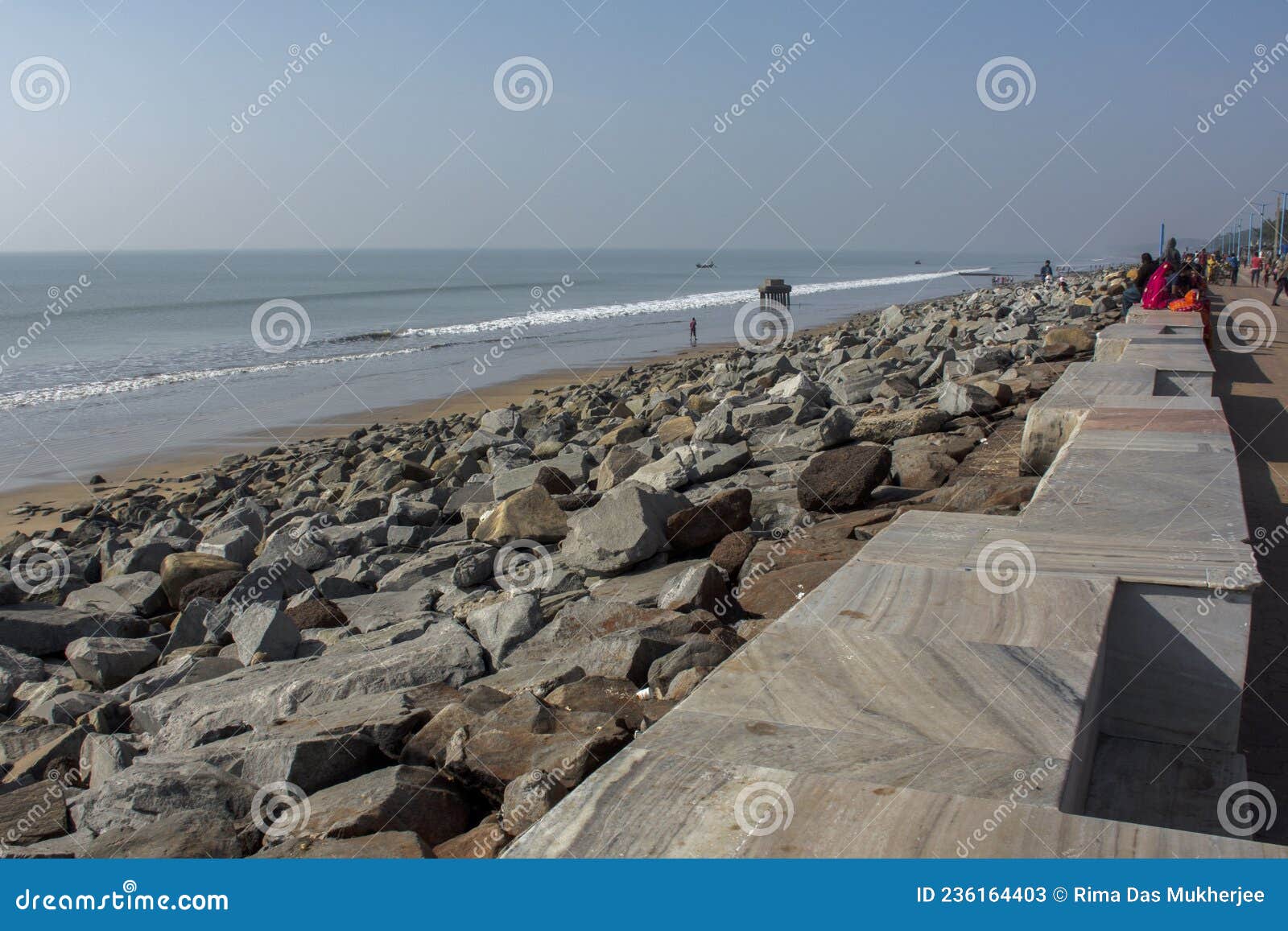 Beautiful Digha Sea Beach with Selective Focus Editorial Stock Photo ...