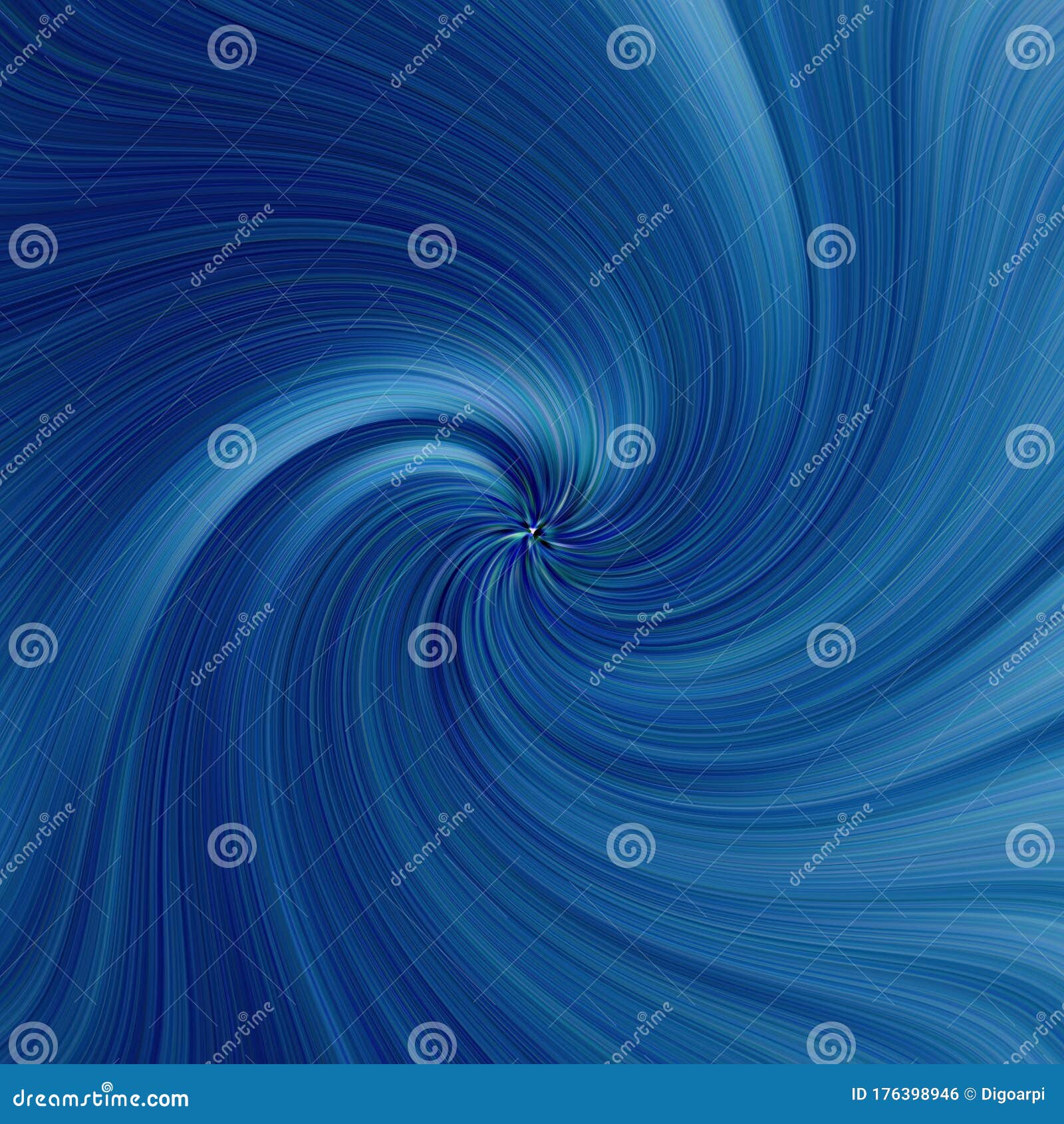 Beautiful Digital Art, Illustration Curved Lines Stock Illustration ...