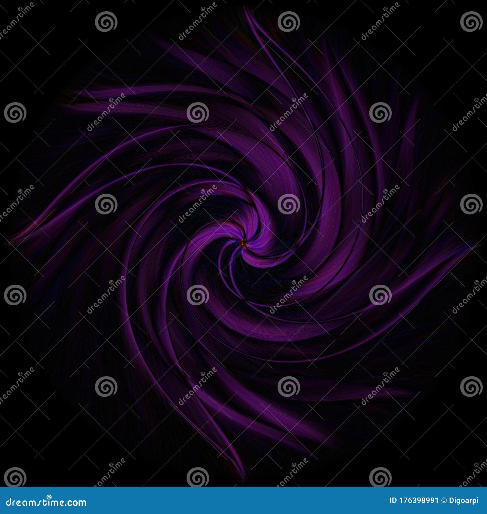 Beautiful Digital Art, Illustration Curved Lines Stock Image - Image of ...