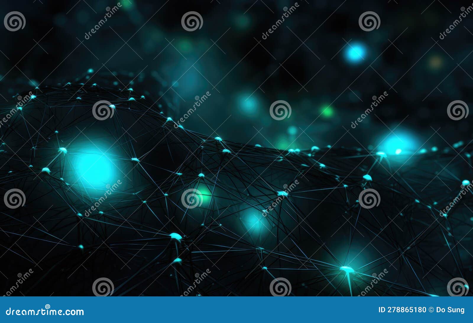 Beautiful Digital Background Stock Illustration - Illustration of ...