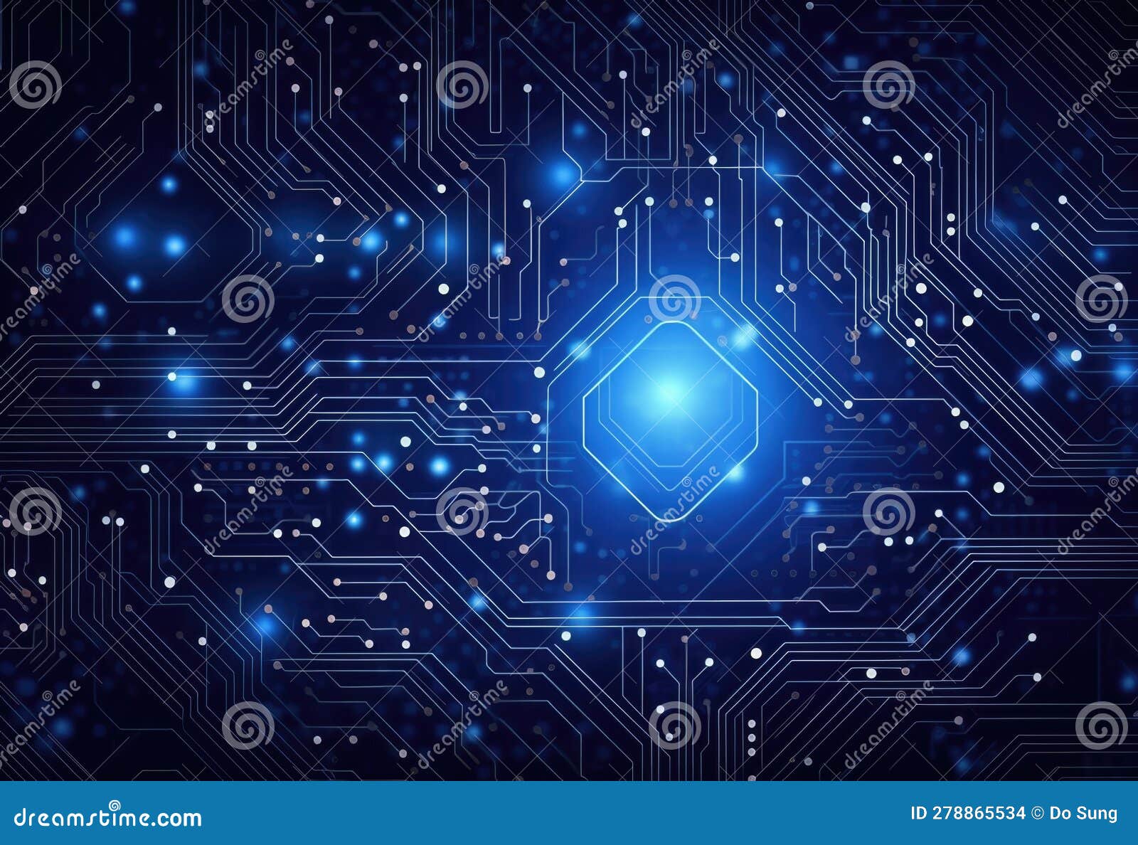 Beautiful Digital Background Stock Illustration - Illustration of ...