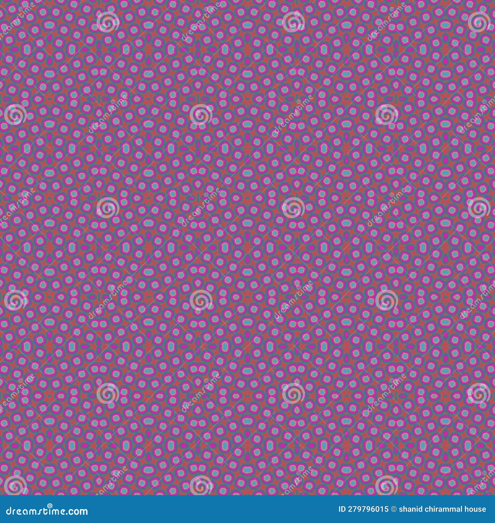 Beautiful Digital Seamless Repeat Surface Pattern Design Illustration ...